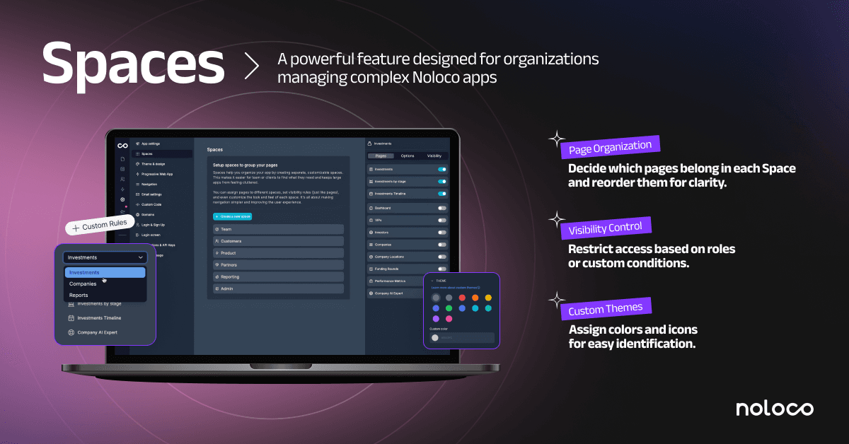 More Space In Noloco: New Feature To Managing Complex Noloco Apps - IConnectIT